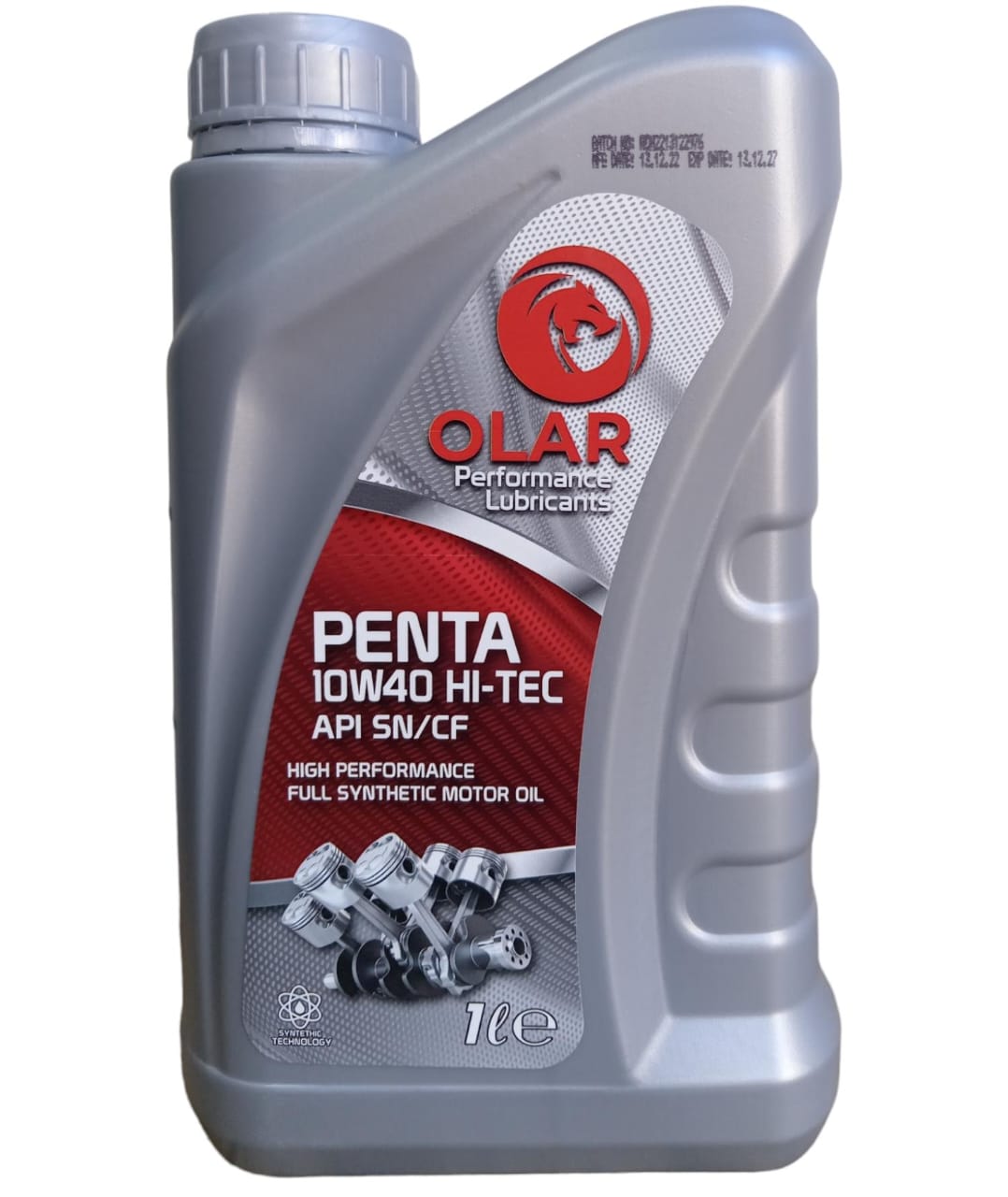 ACEITE OLAR 10W40 FULL SINTETICO 1LT | EuroAsia